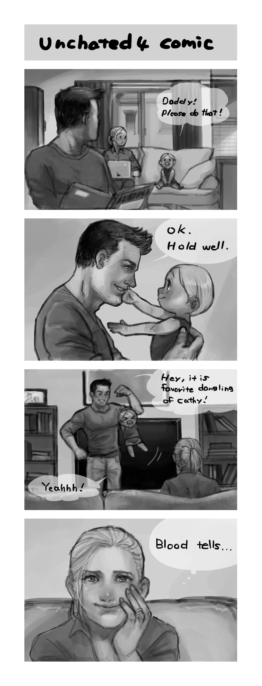 ArtStation - Uncharted 4: A Thief's End - Comic art