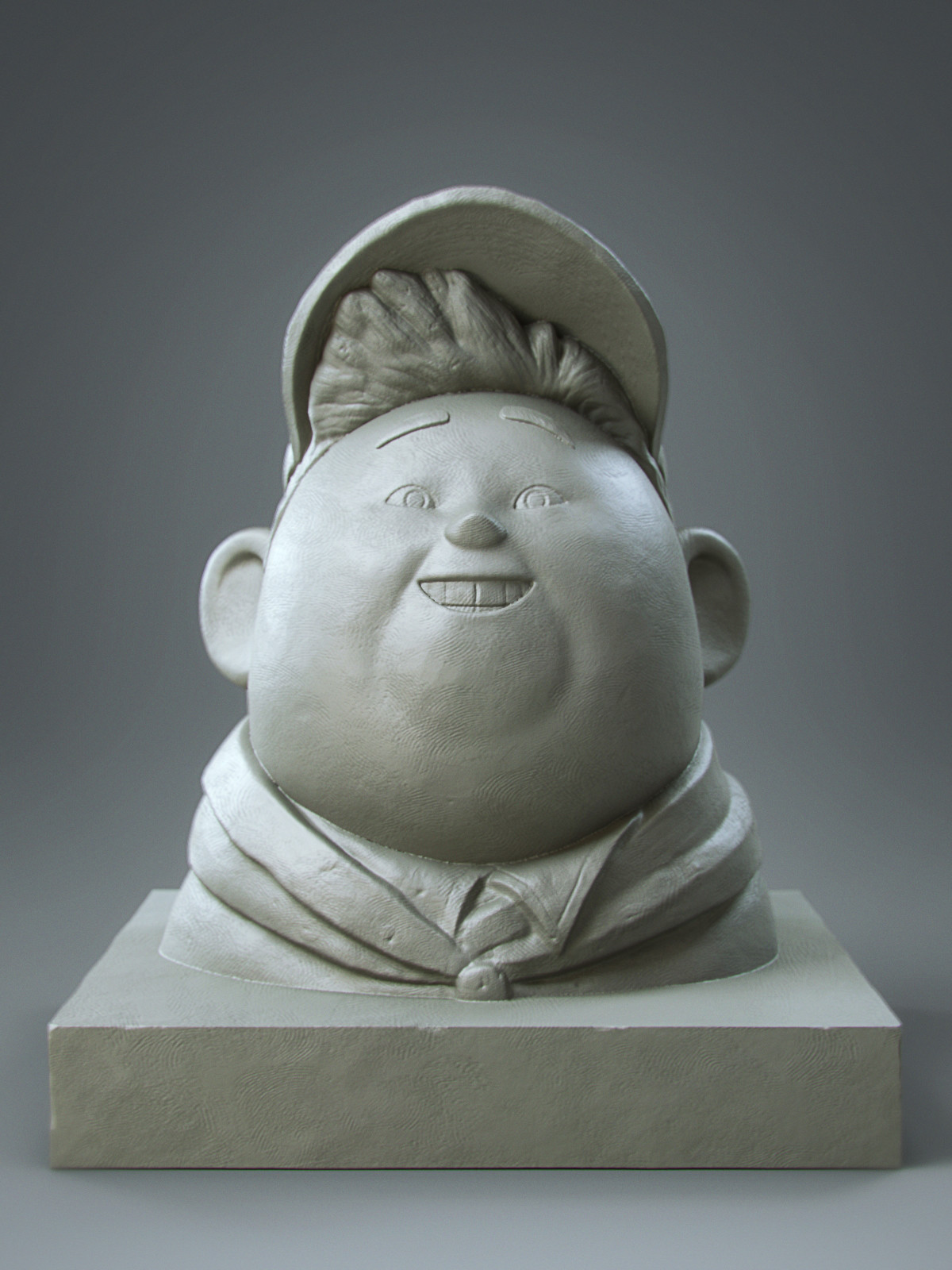 ArtStation - Russell Sculpture