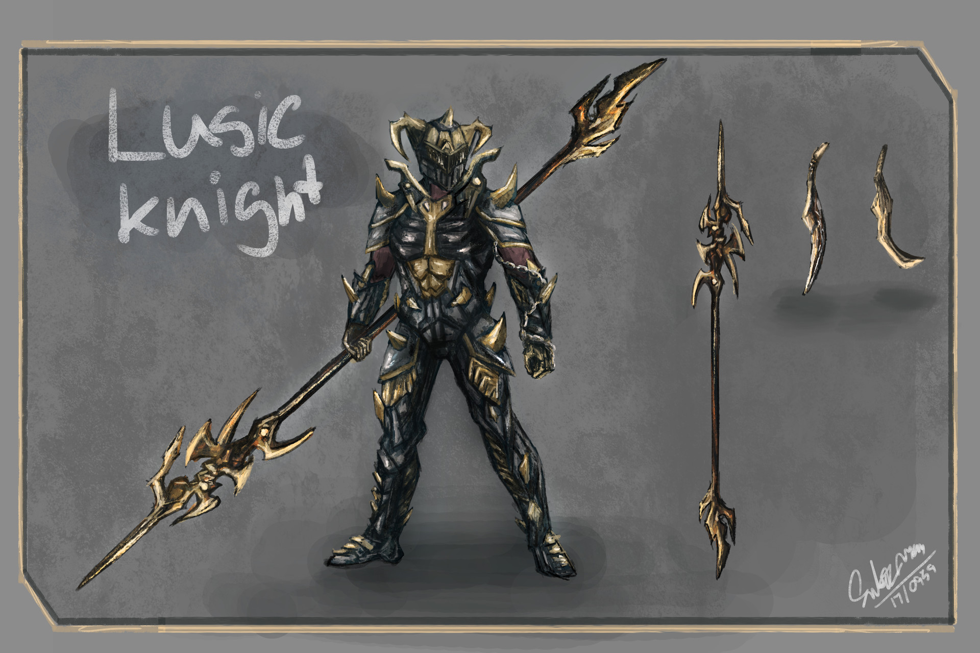 ArtStation - Lusic Knight