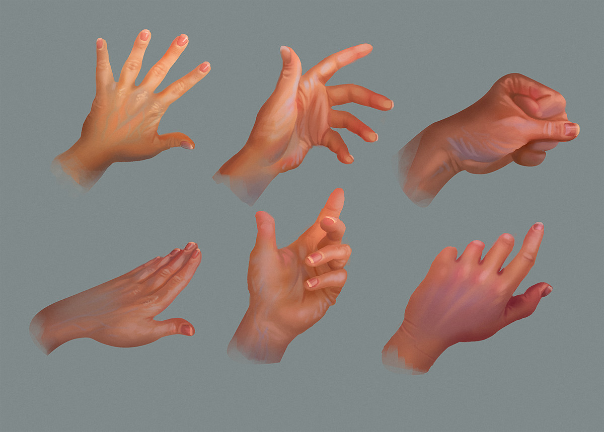 ArtStation - Study_hands