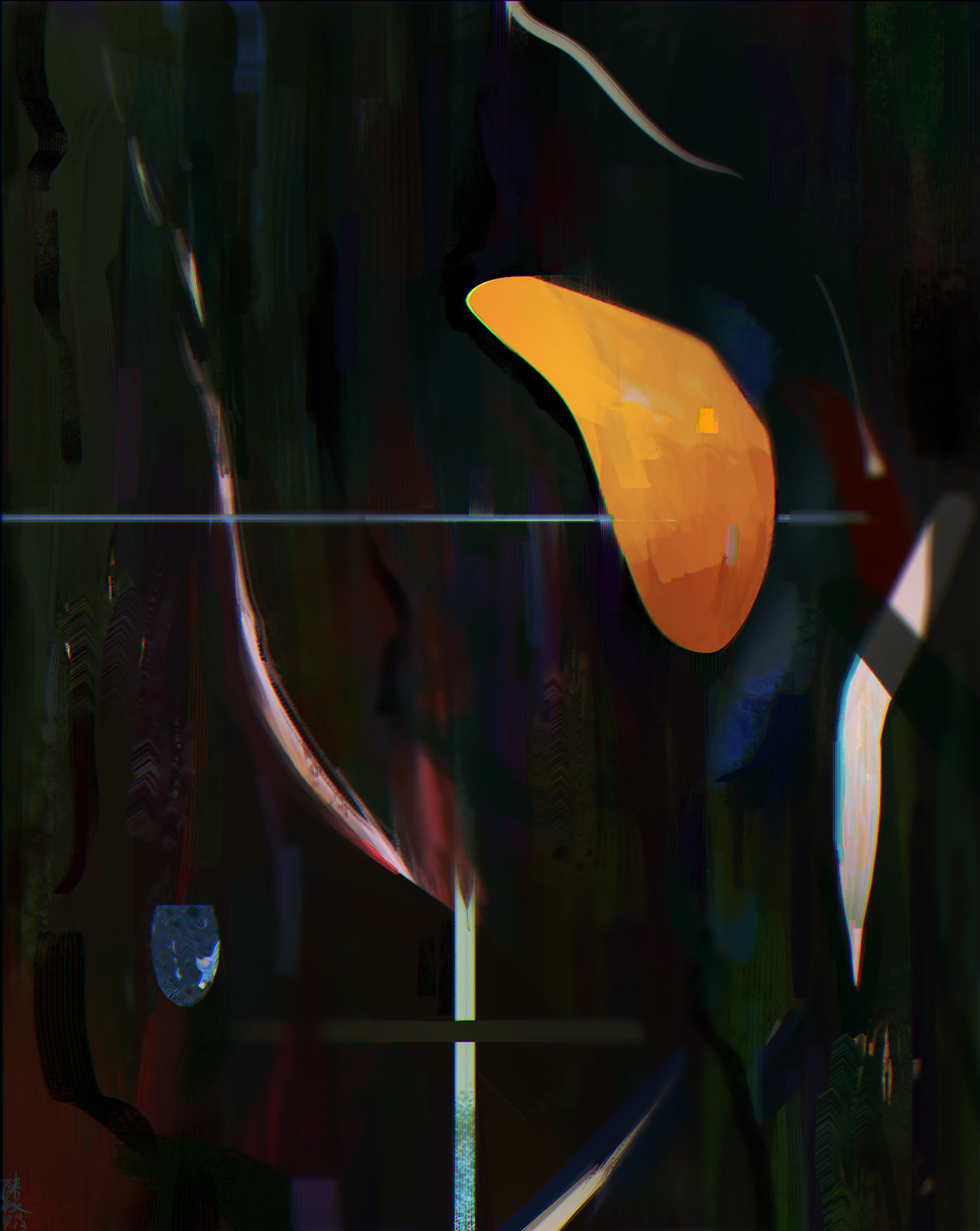 ArtStation - Black of abstract