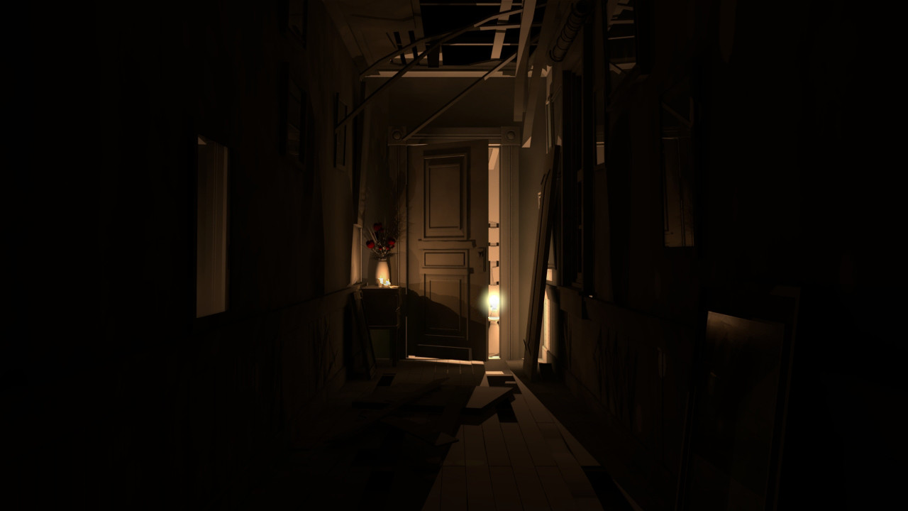 ArtStation - Corridor - Resident Evil Reference