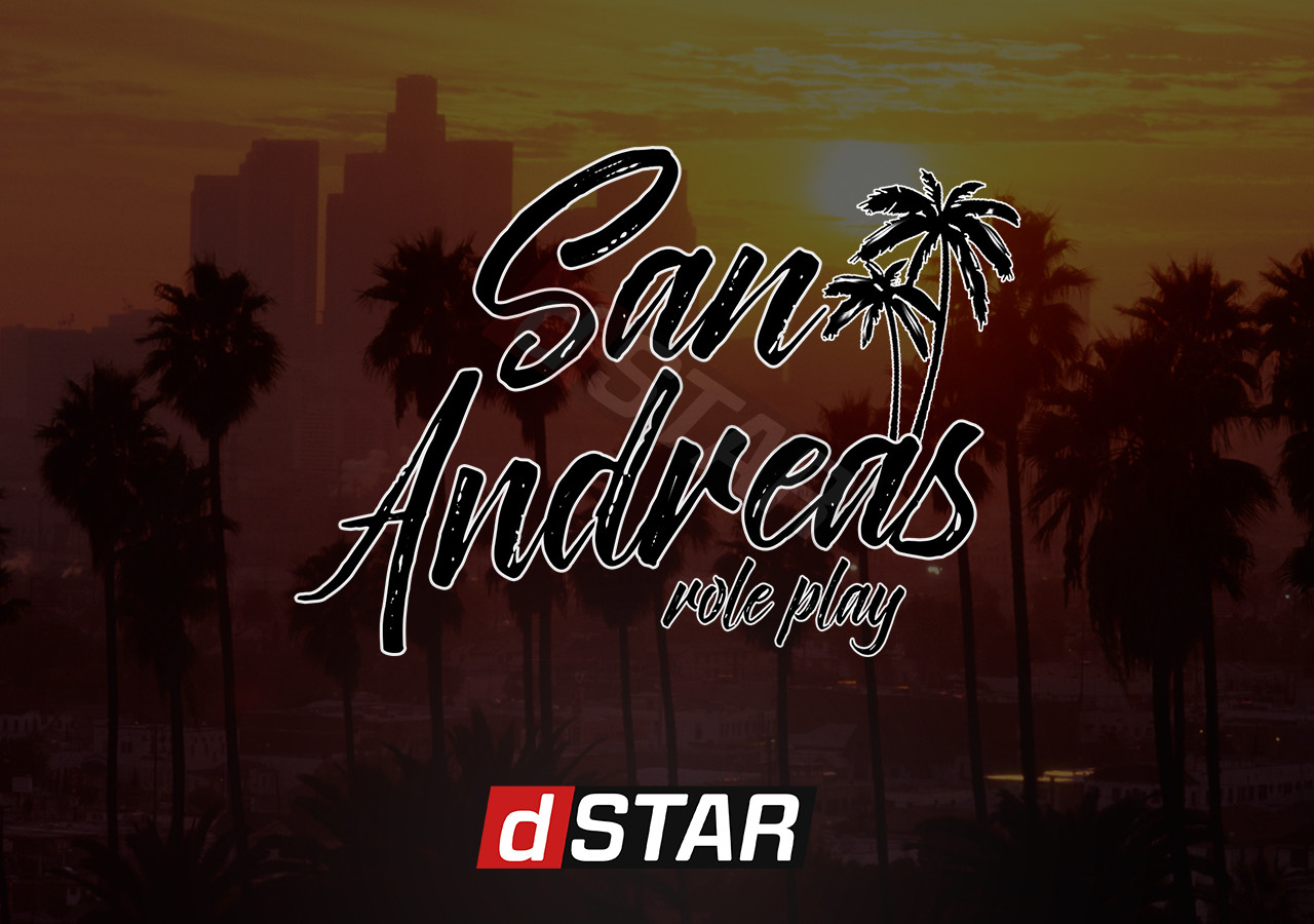ArtStation - Логотип для San Andreas RP