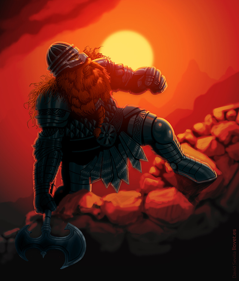 ArtStation - Dáin II Ironfoot