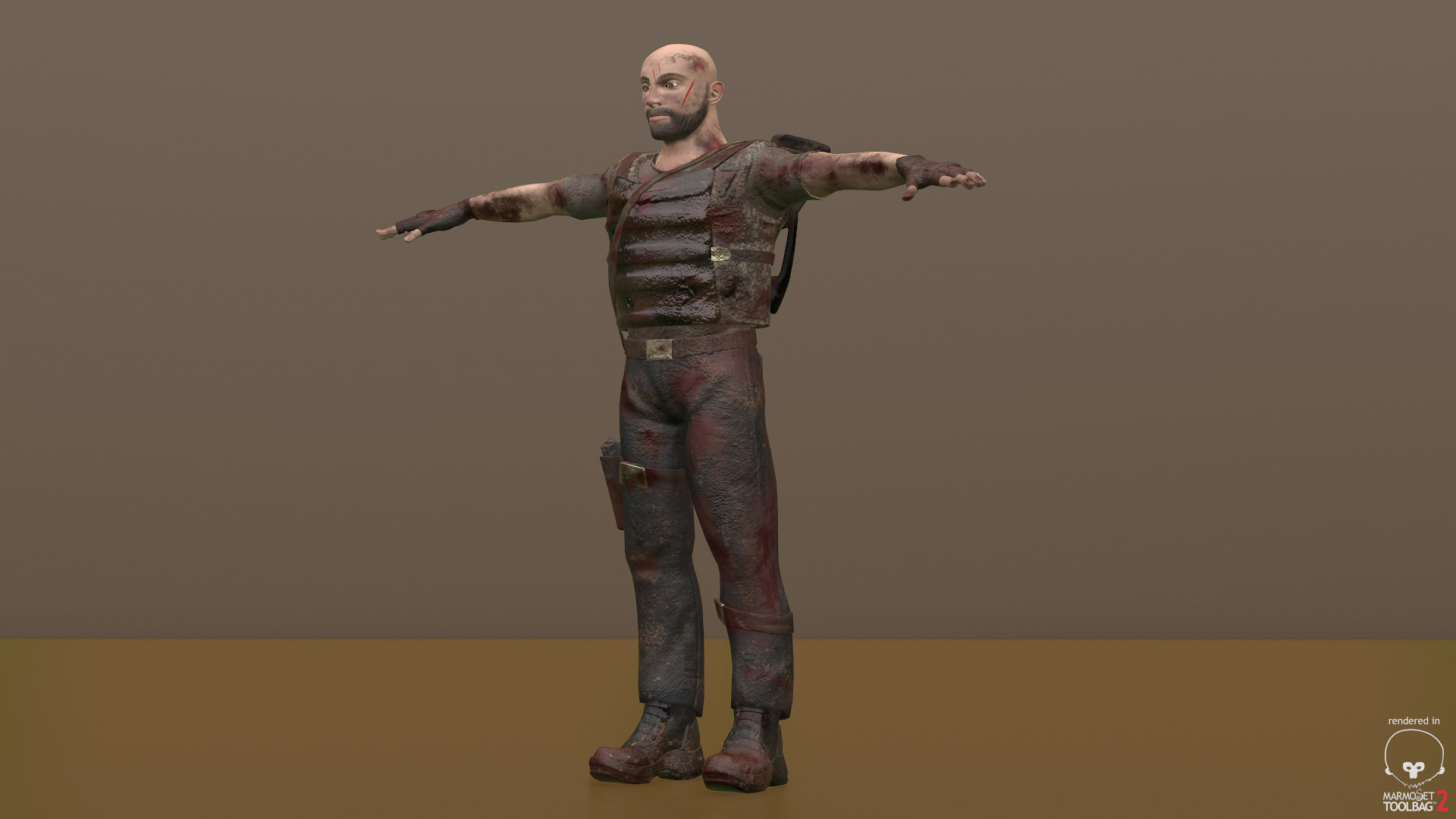 ArtStation - The character for the game.