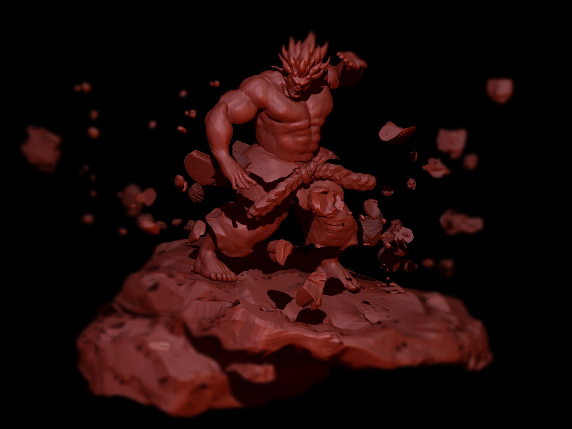 ArtStation - ONI STREET FIGHTER