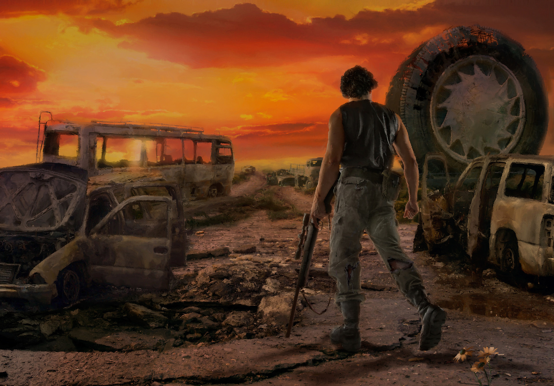 ArtStation - Deathlands: Desolation Angels