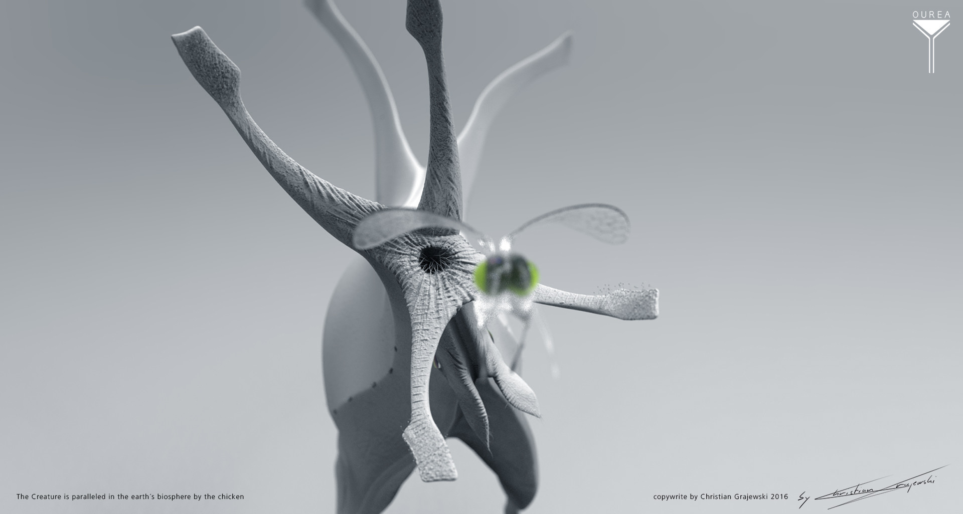 ArtStation - The Alien Chicken