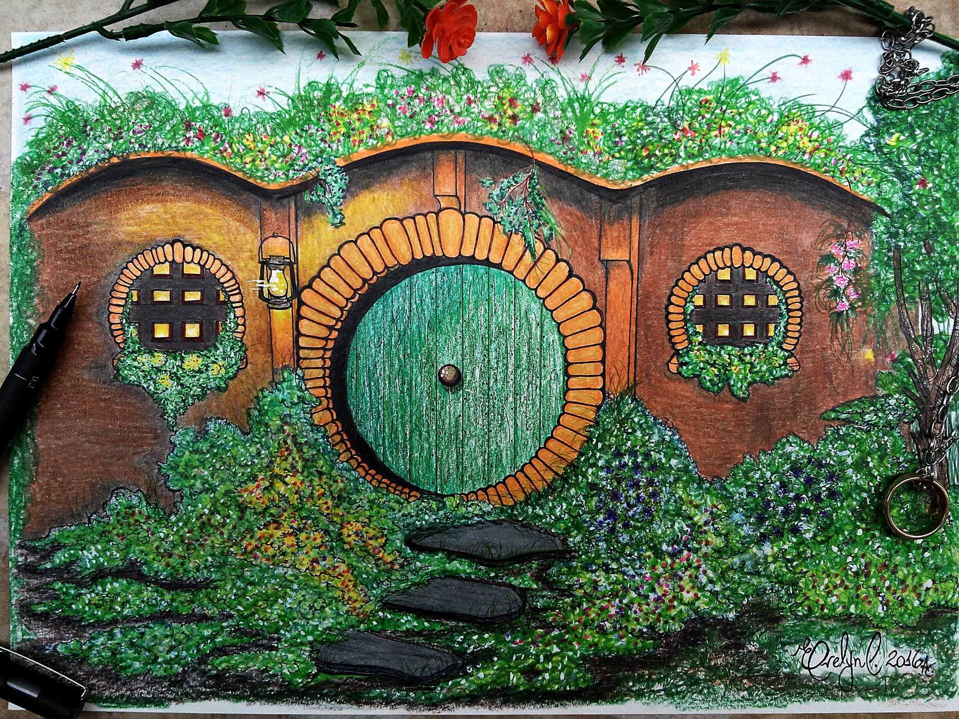 ArtStation - Hobbit House