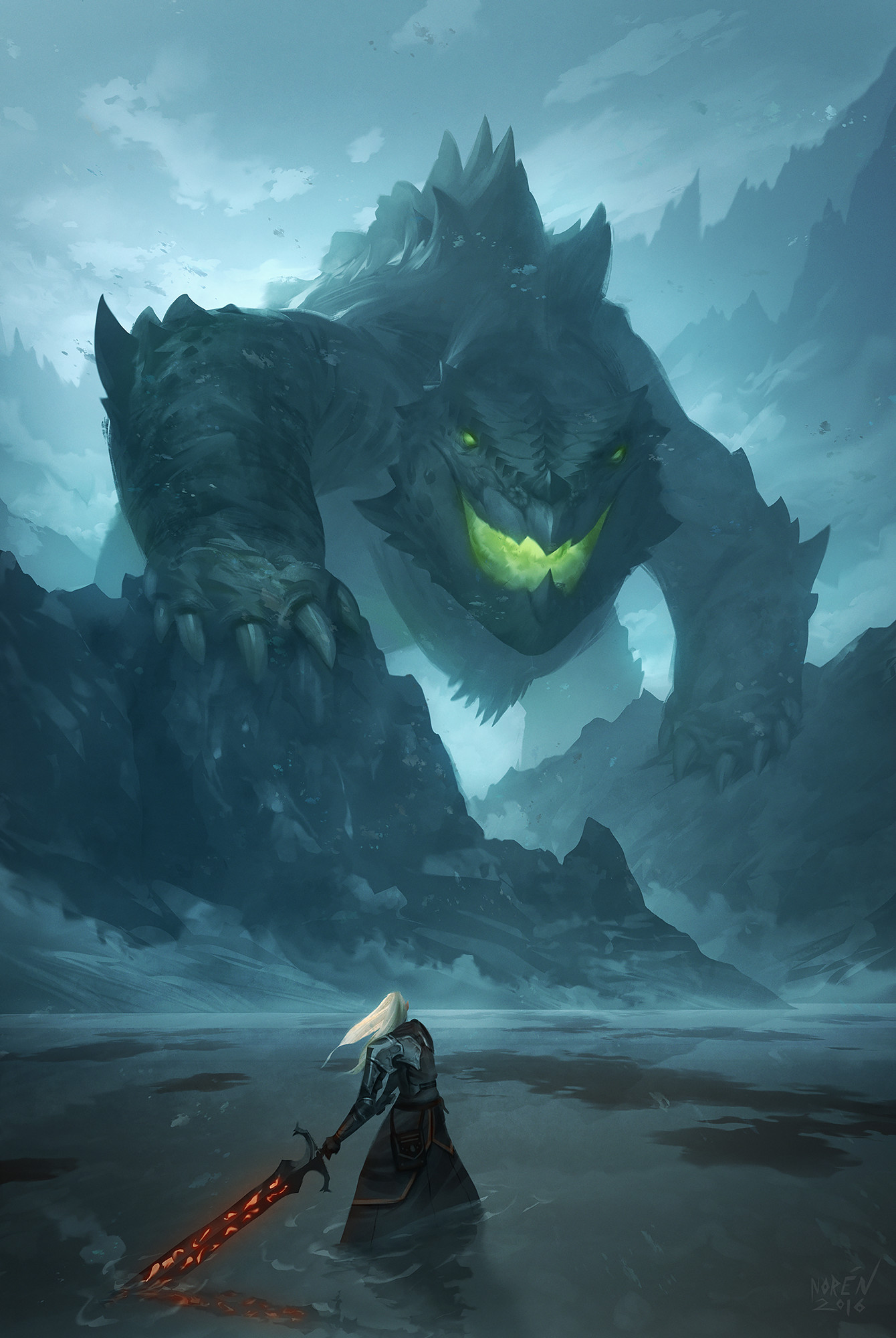 ArtStation - Dragonfight