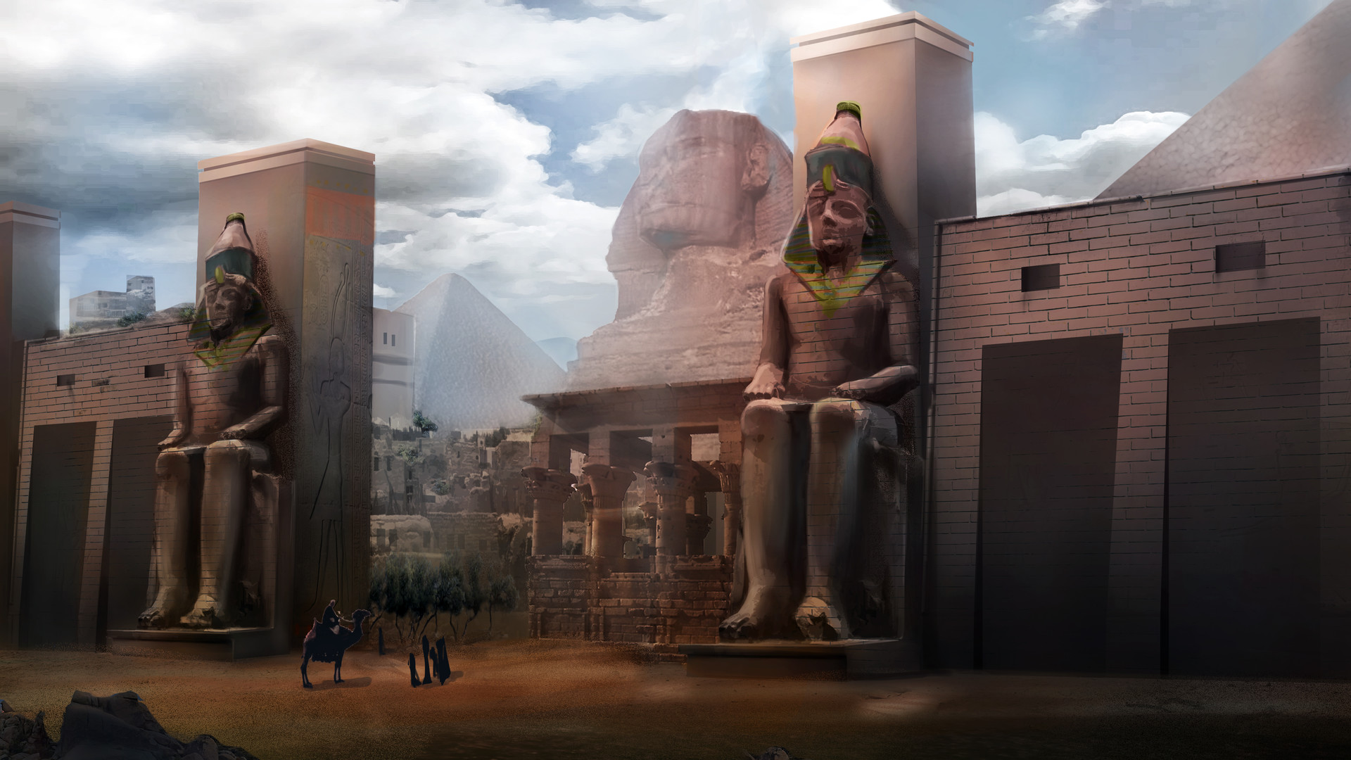 ArtStation - Egypt Gate