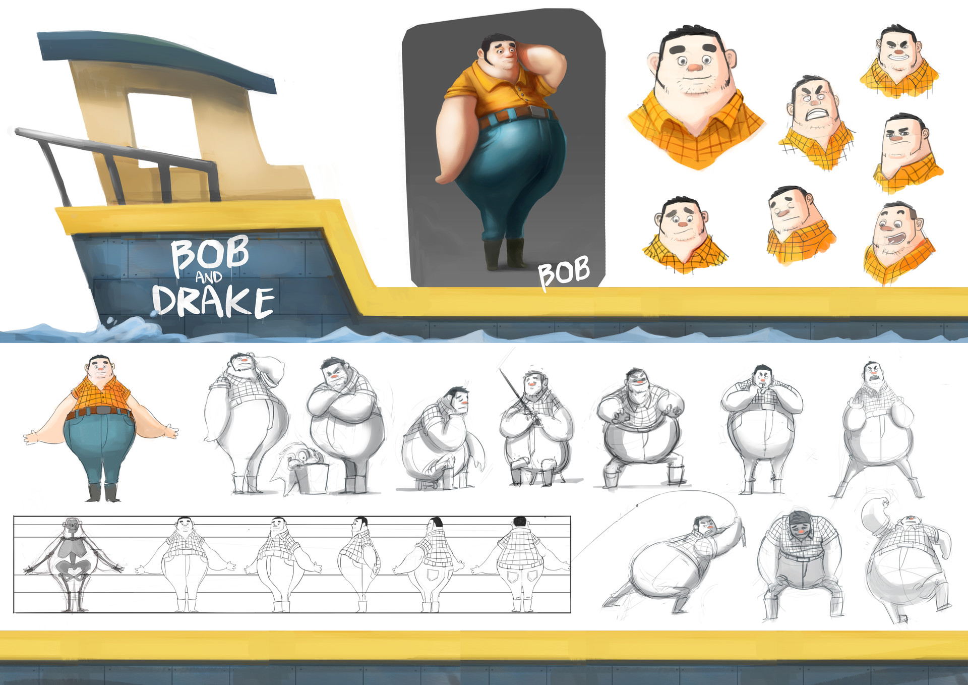 ArtStation - Bob And Drake