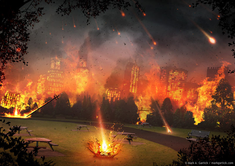 Mark A. Garlick - End of the World