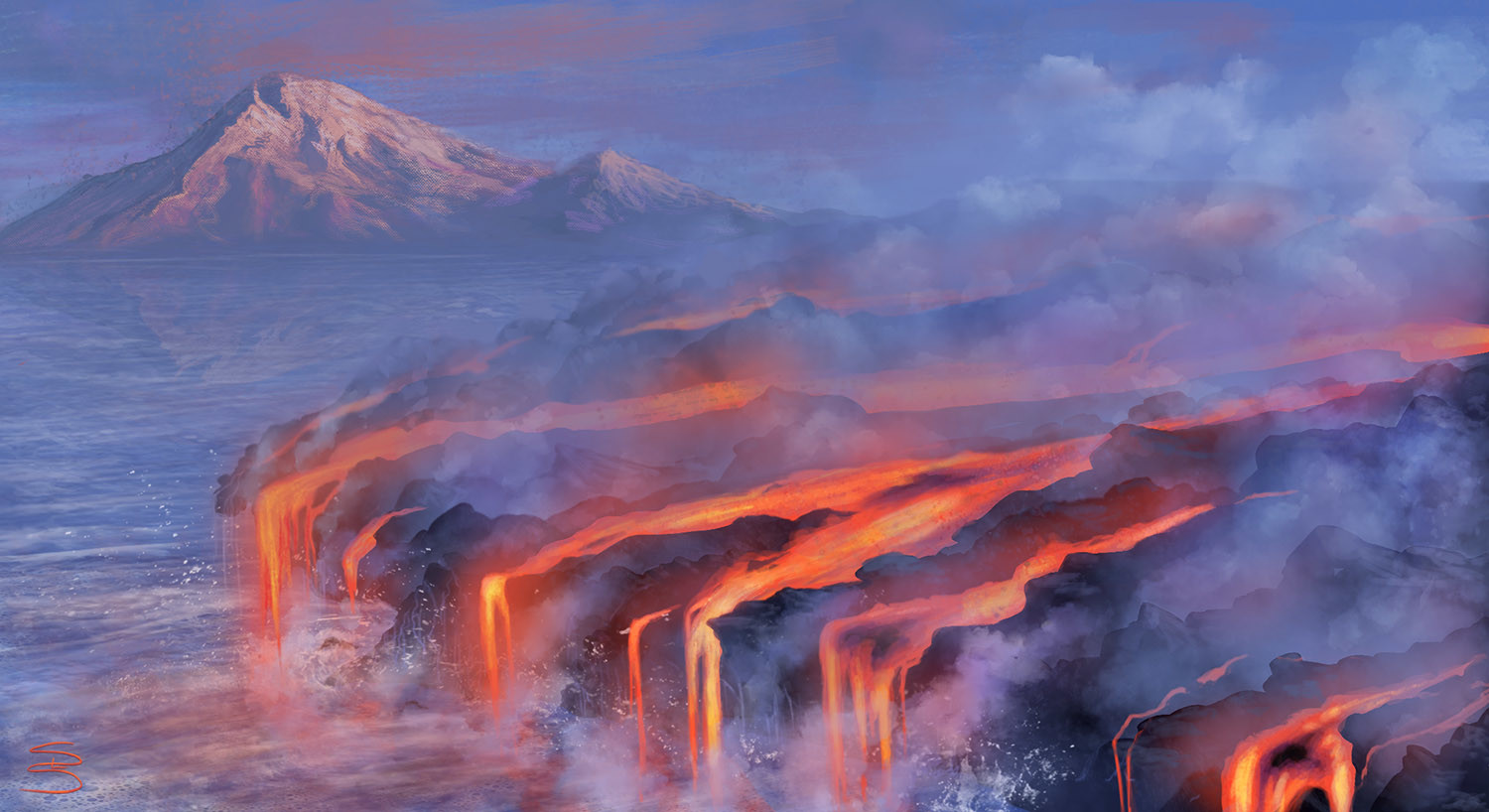 ArtStation - Water and Fire