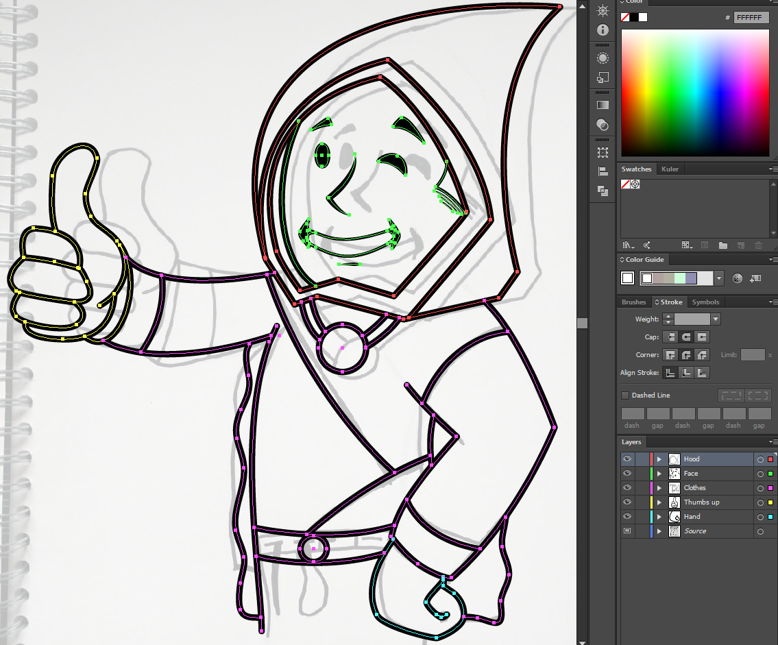 how to draw vault boy easy