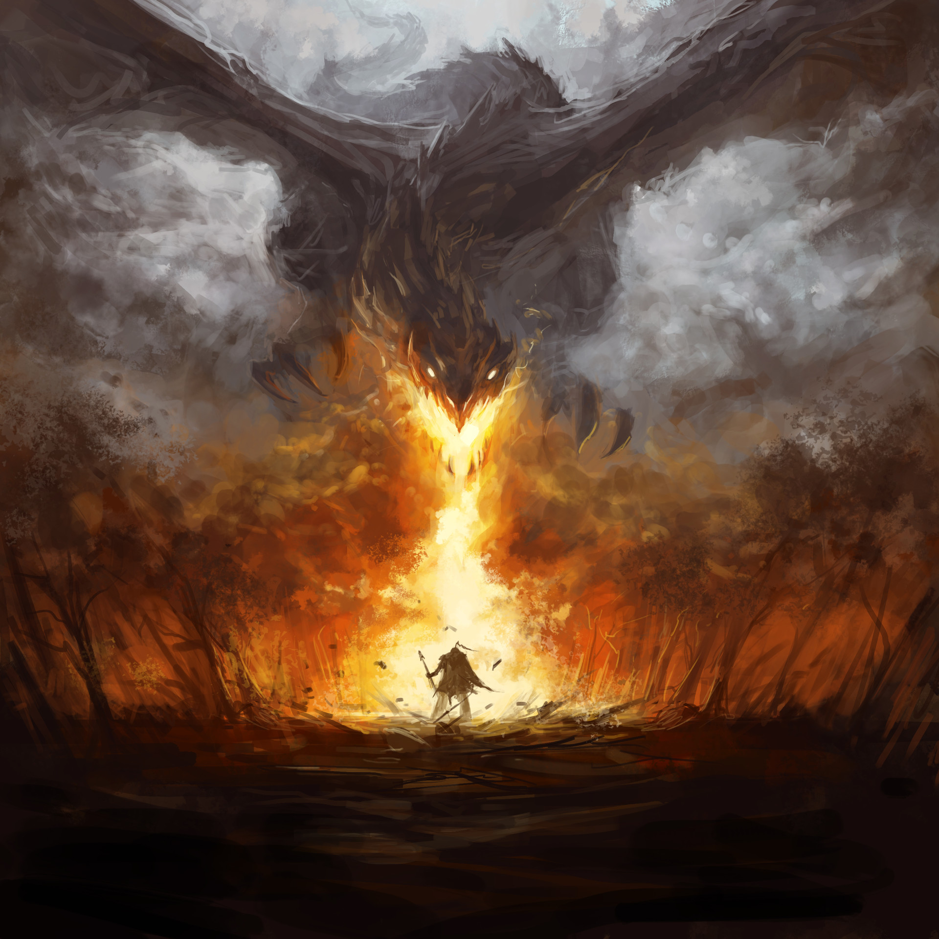 ArtStation - Angry Hellkite