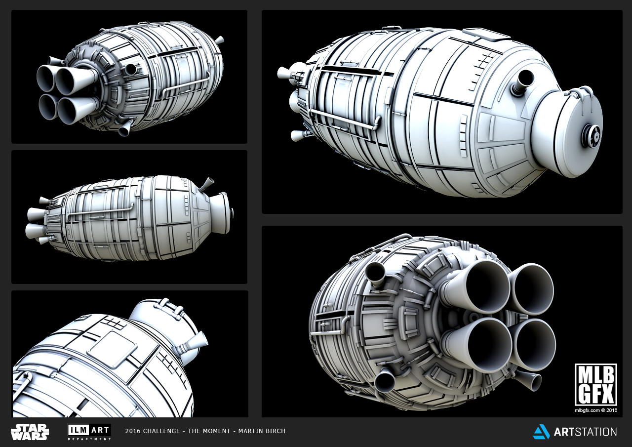 martin birch - Star Wars (ILM project submission - The Moment)