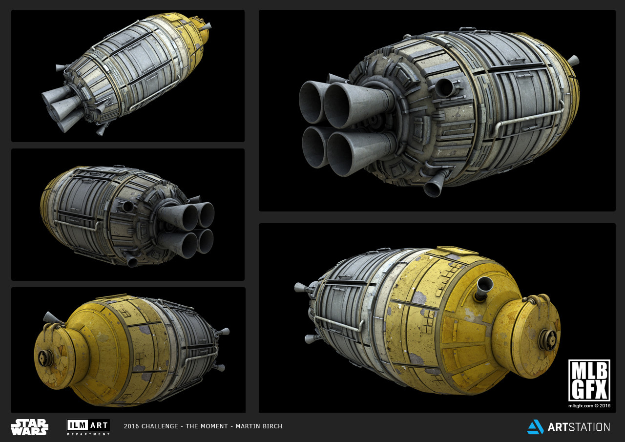 martin birch - Star Wars (ILM project submission - The Moment)