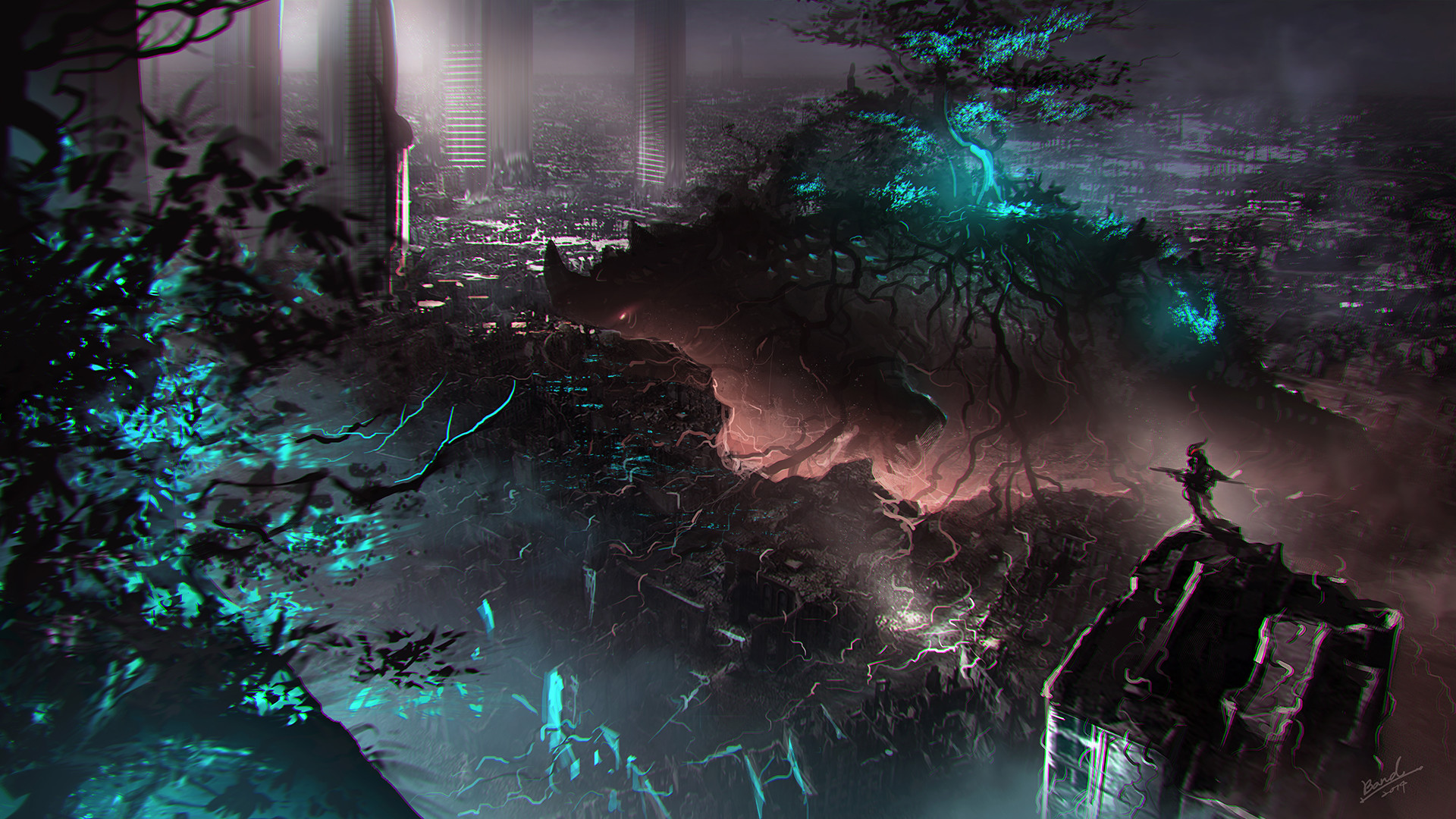 ArtStation - Geocentric monster