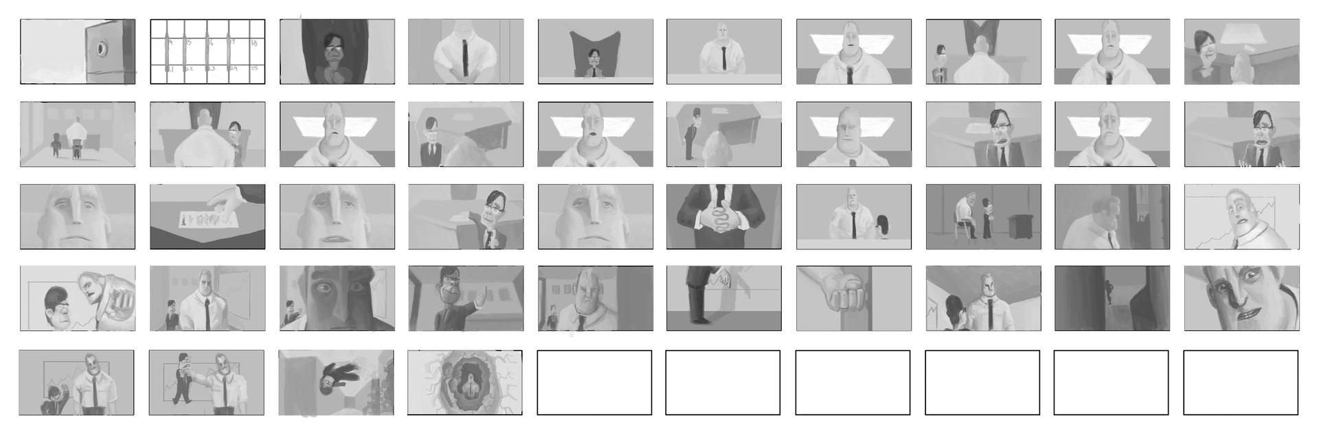 Chet MacCormack - Incredibles Storyboard Practice