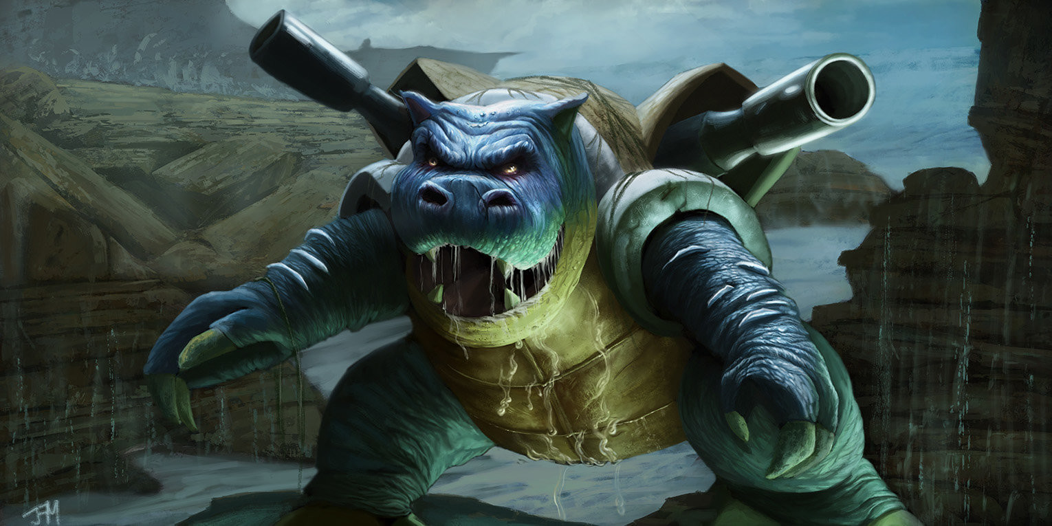 ArtStation - Blastoise