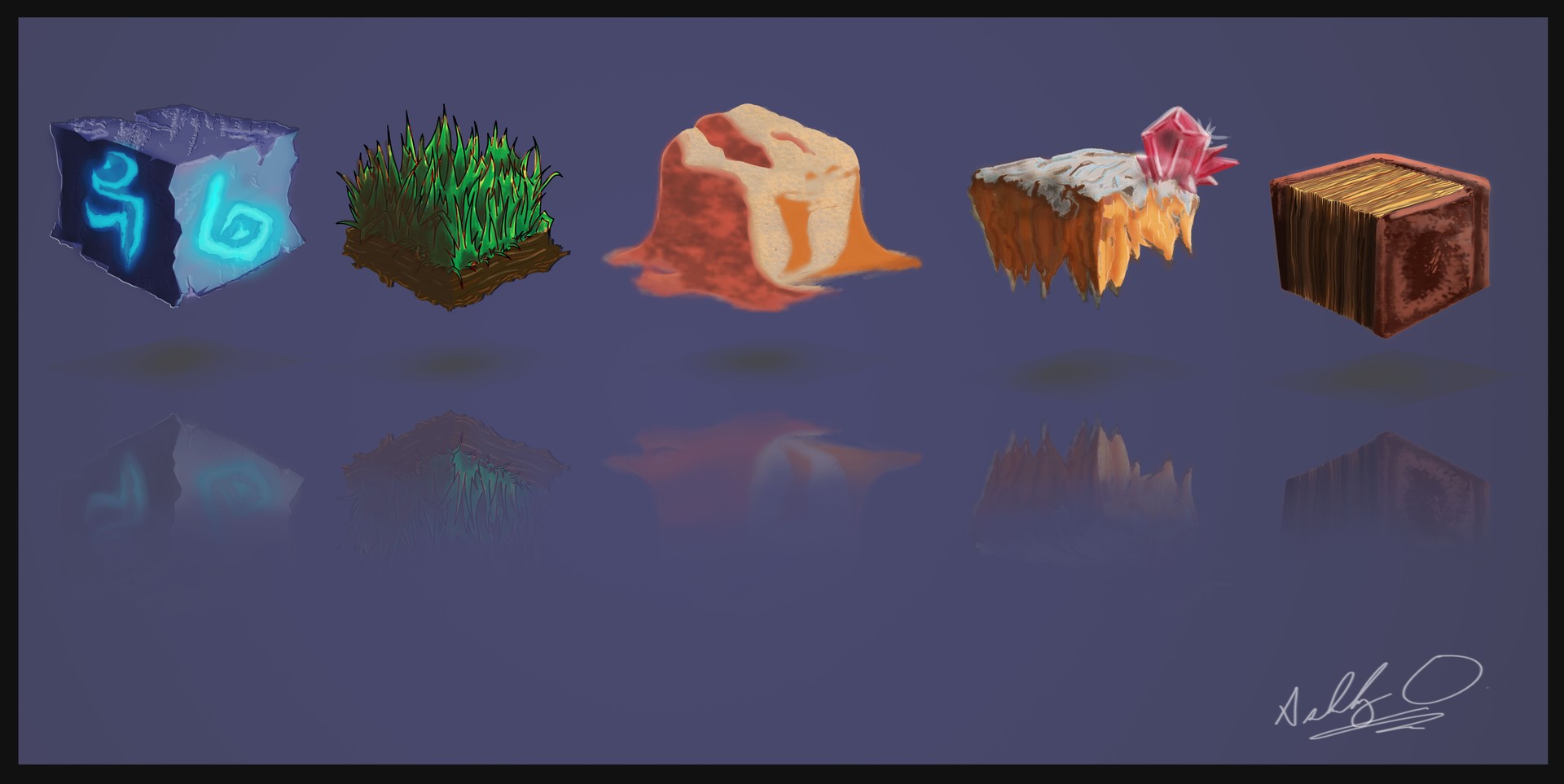 ArtStation - Element Cubes