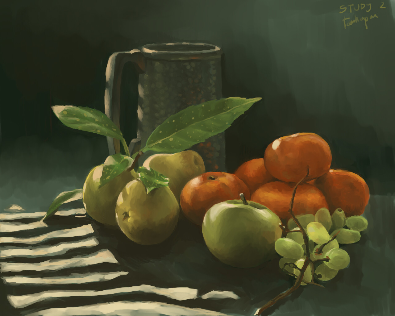 Thanakorn Kulsirithana - study cg painting