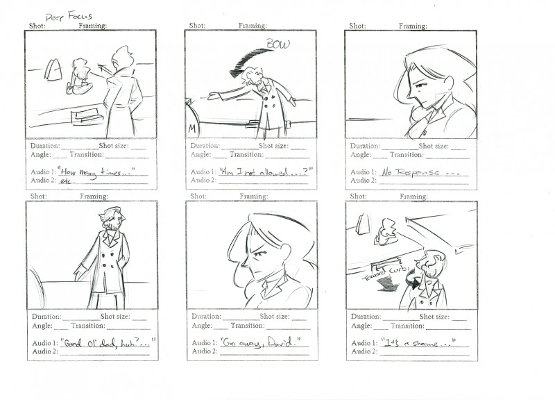 Cody Savoie - Impossible Expectations Storyboard