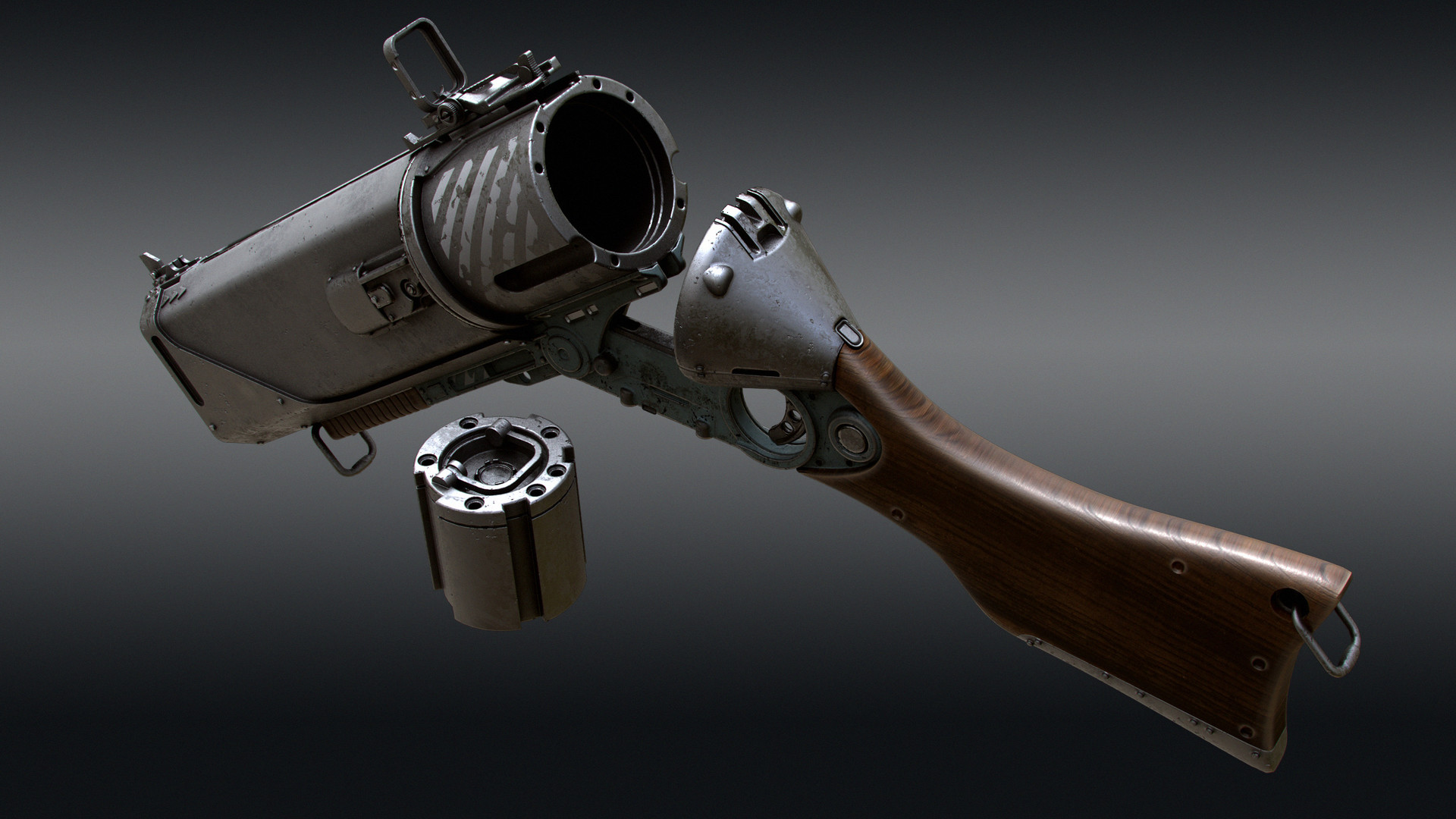 Tor Frick - The Gnomon Workshop/ Creating a gun in Modo