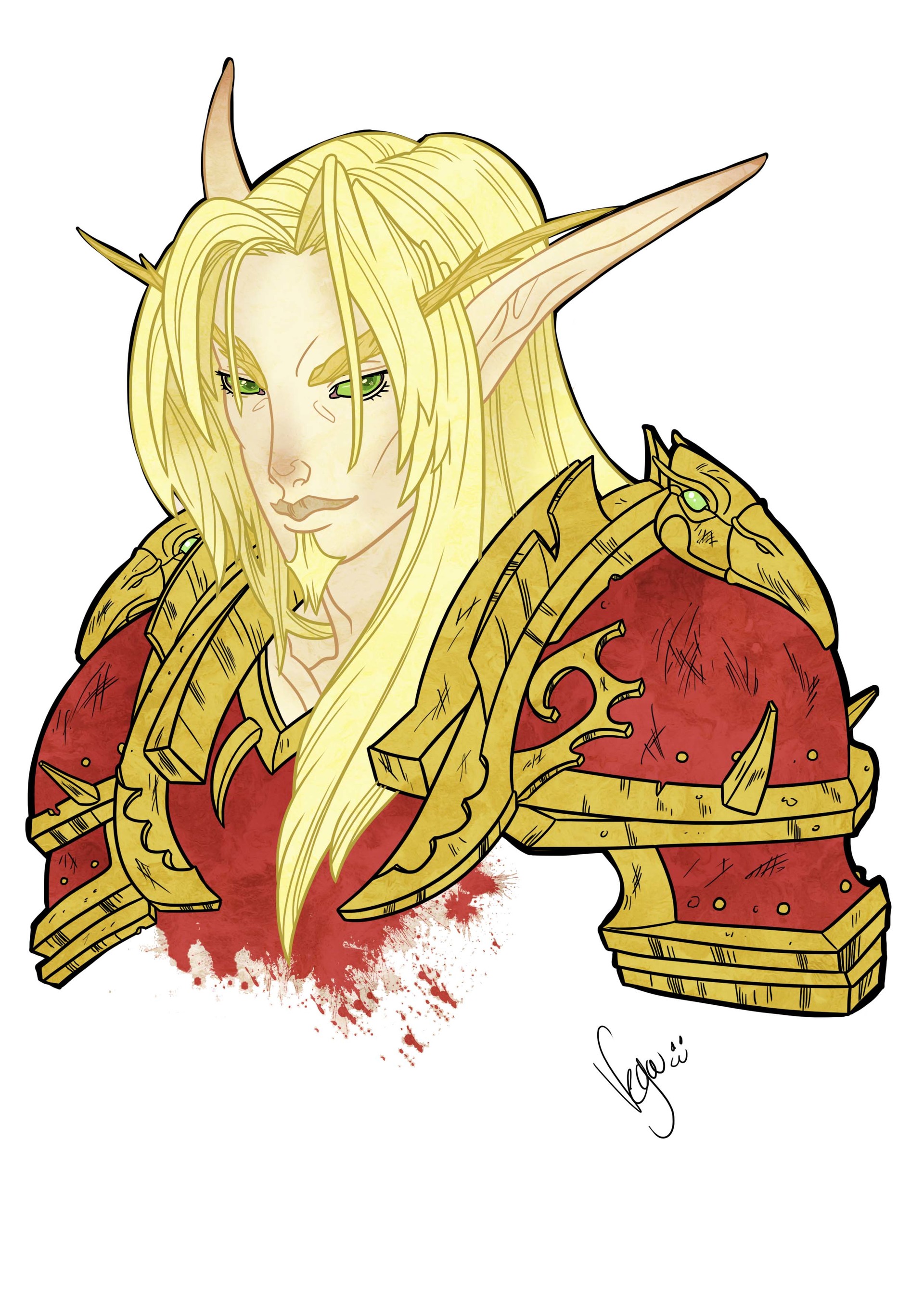 ArtStation - Blood Elf