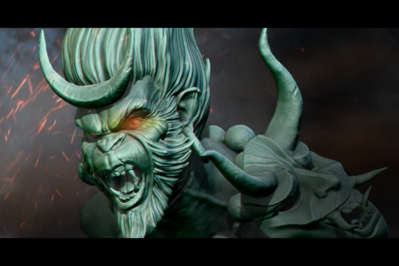 ArtStation - Wukong - Speed sculpting - Bust