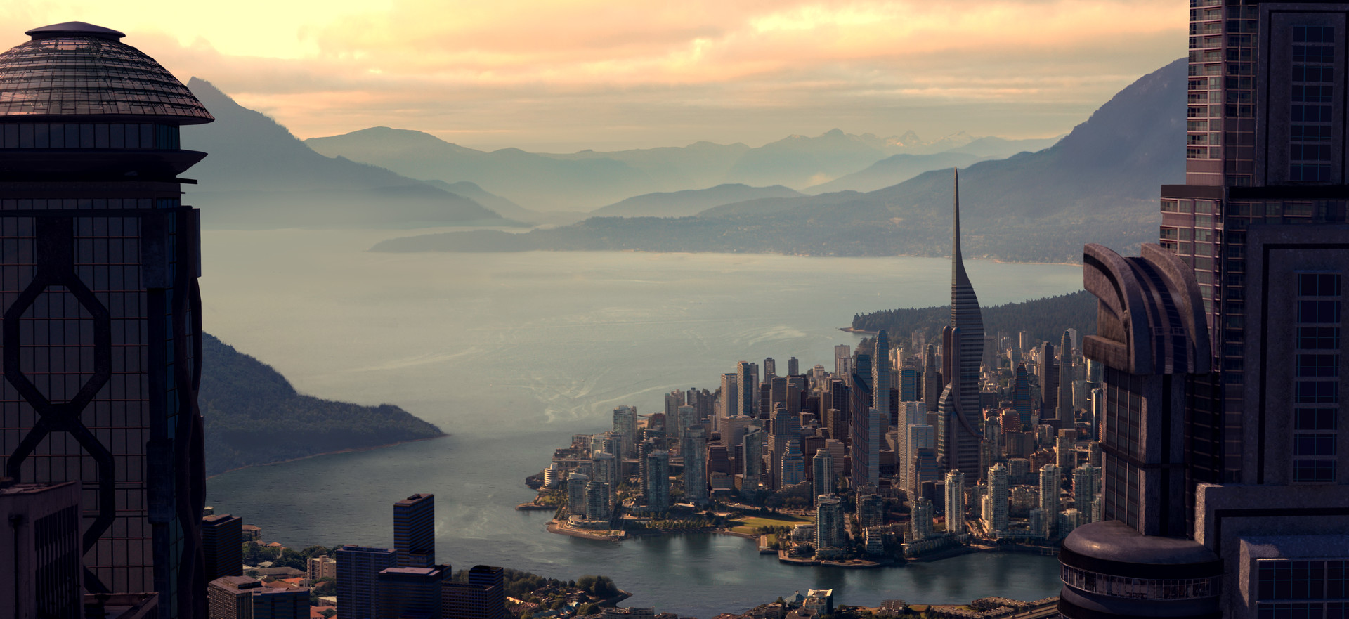 ArtStation - Near-Future City