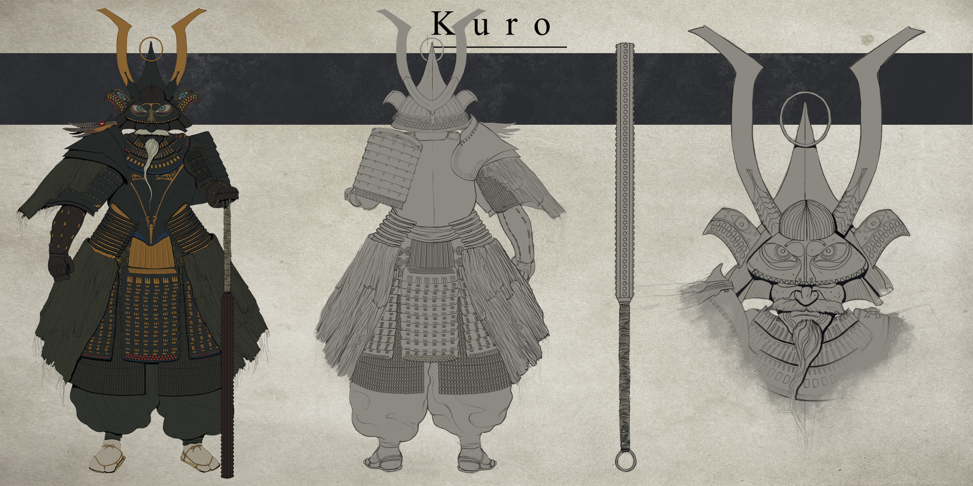 Lautrec Attilius - 4 Ronin - Basic Character Sheets