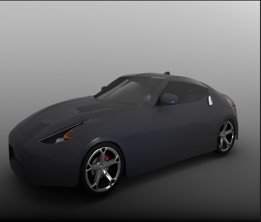 ArtStation - Nissan 370z
