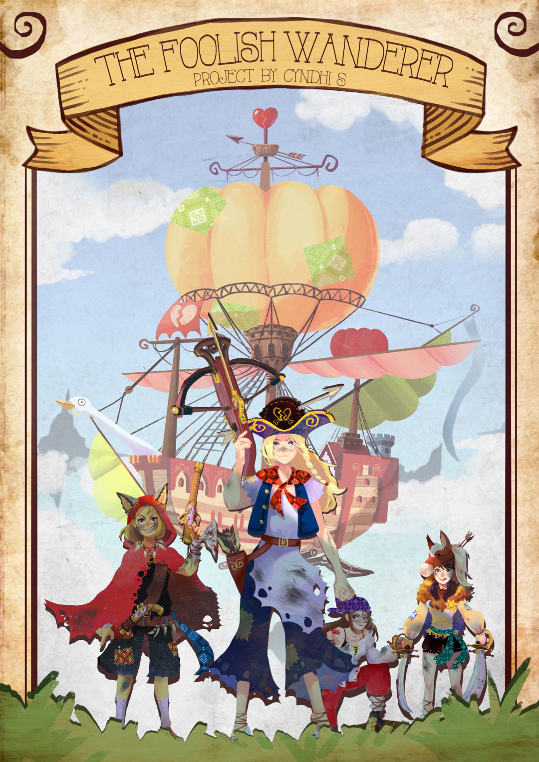 ArtStation - The Foolish Wanderers Crew