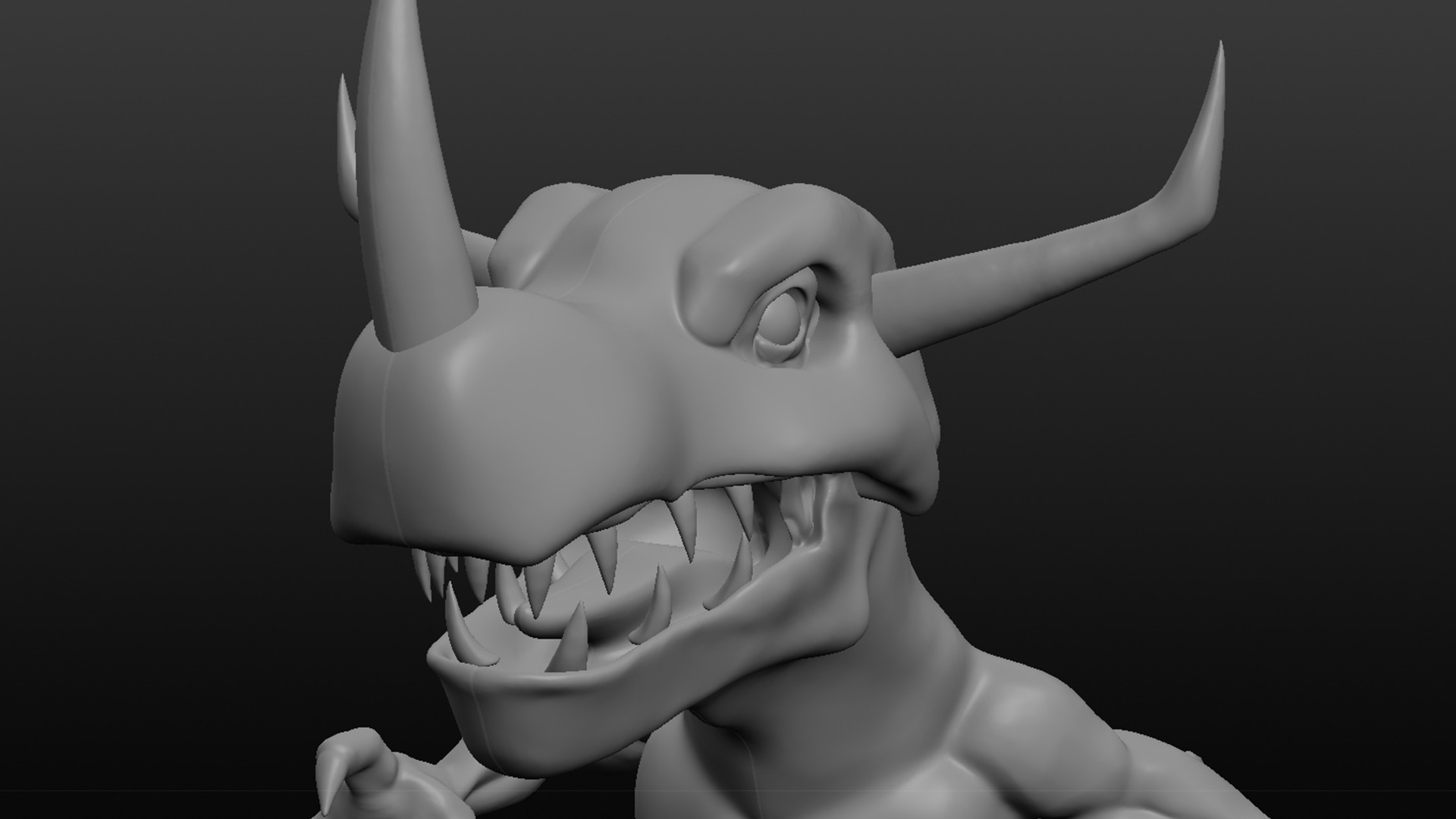 ArtStation - Greymon