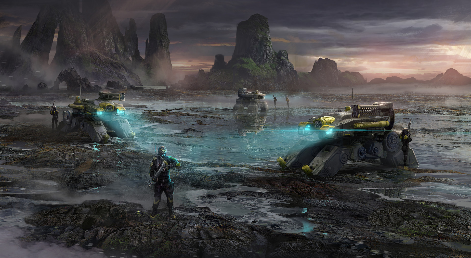 ArtStation - Walker Tanks