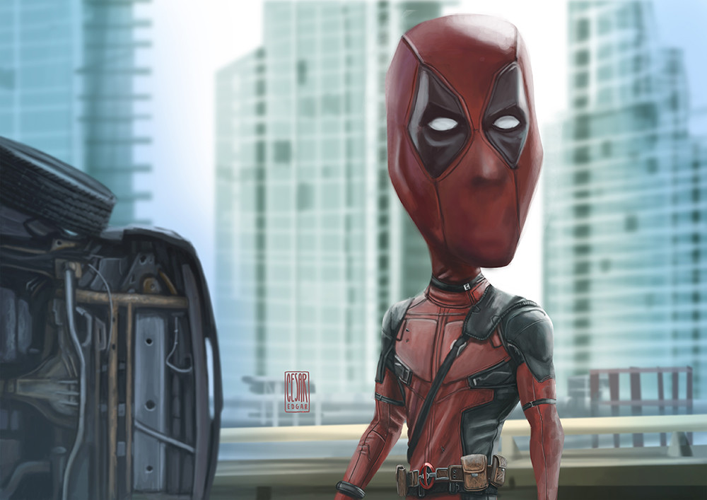 ArtStation - Deadpool study