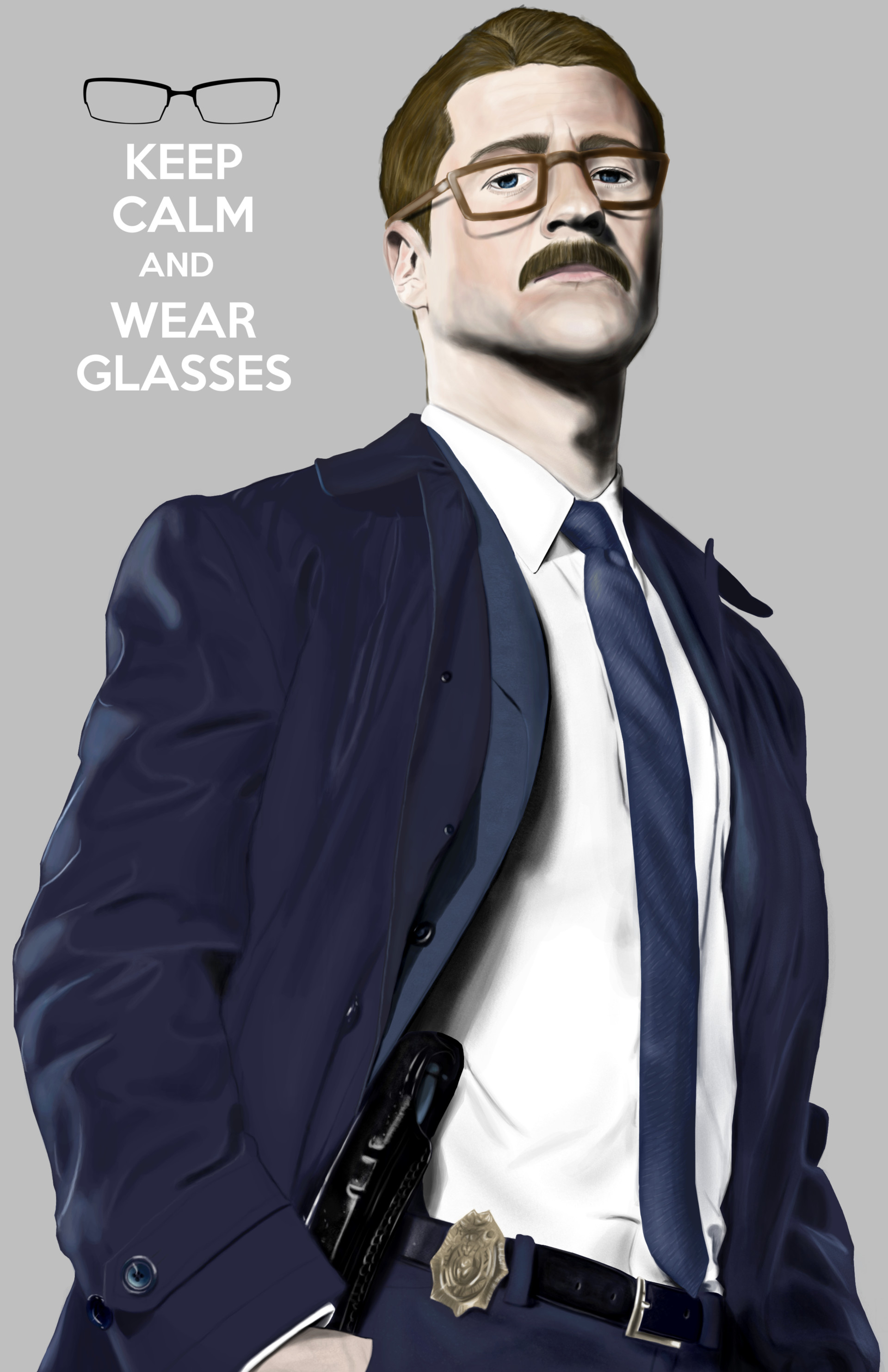 ArtStation - GOTHAM Gordon (With glasses)