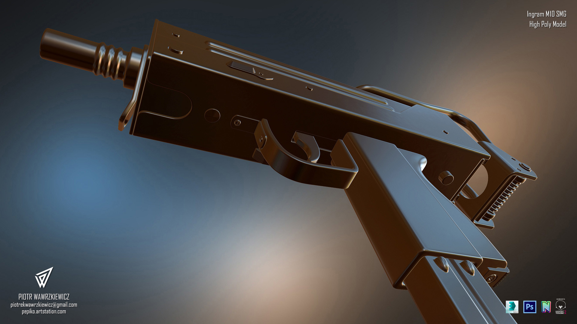 Piotr Wawrzkiewicz - Ingram M10 (MAC-10) Submachine Gun