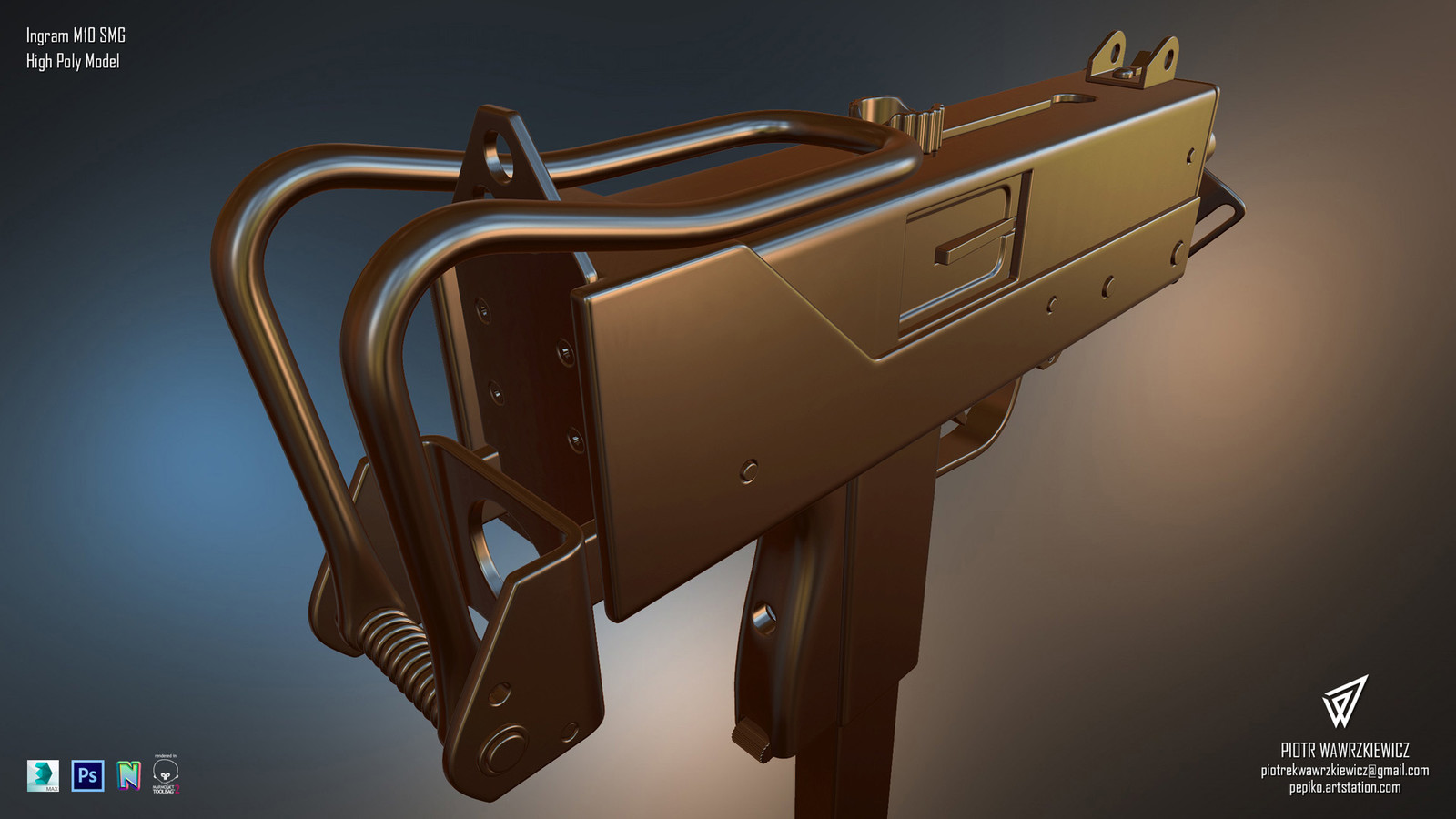 Piotr Wawrzkiewicz - Ingram M10 (MAC-10) Submachine Gun