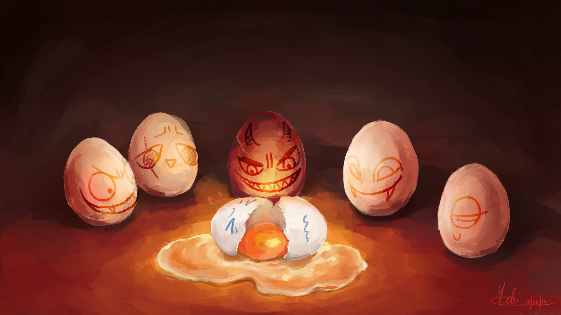 ArtStation - 'Demon Egg(s)'