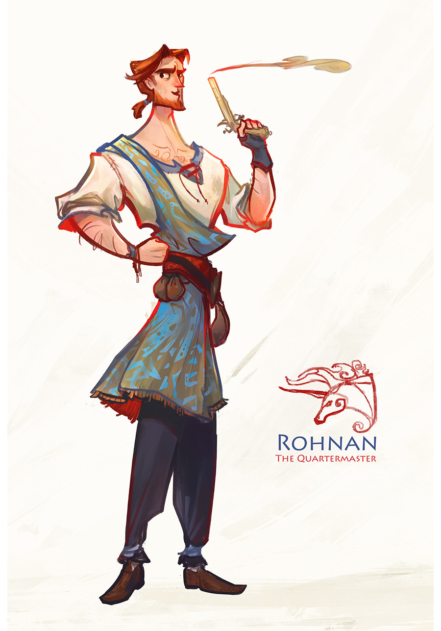 ArtStation - Rohnan the Quartermaster