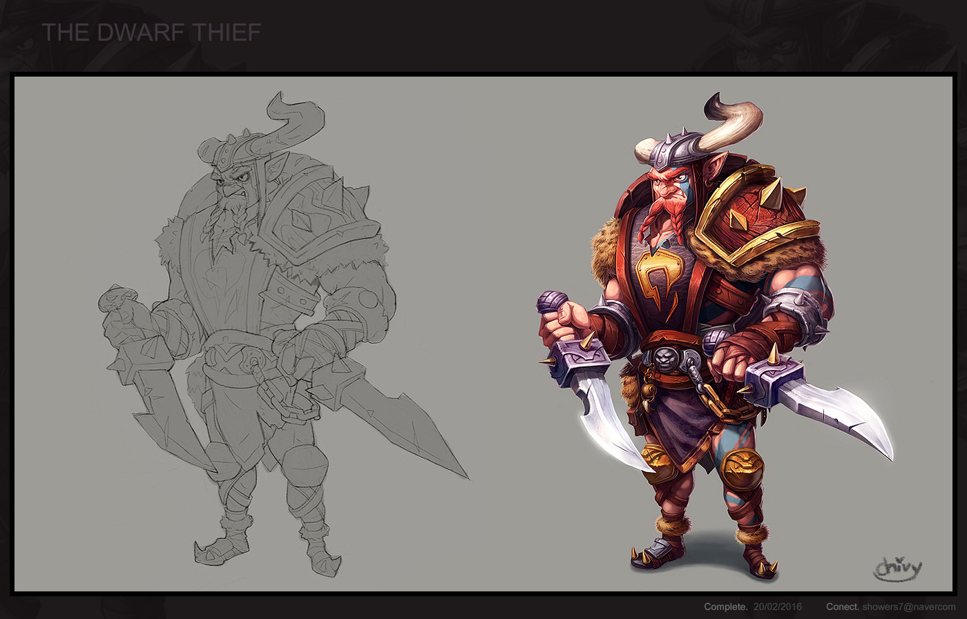 ArtStation - the dwarf thief