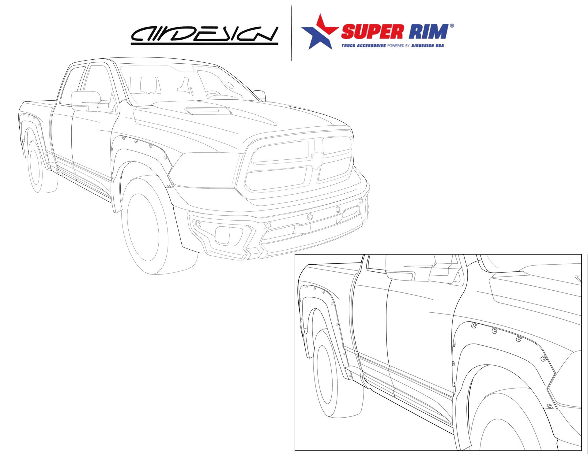 Dodge Ram Sketch