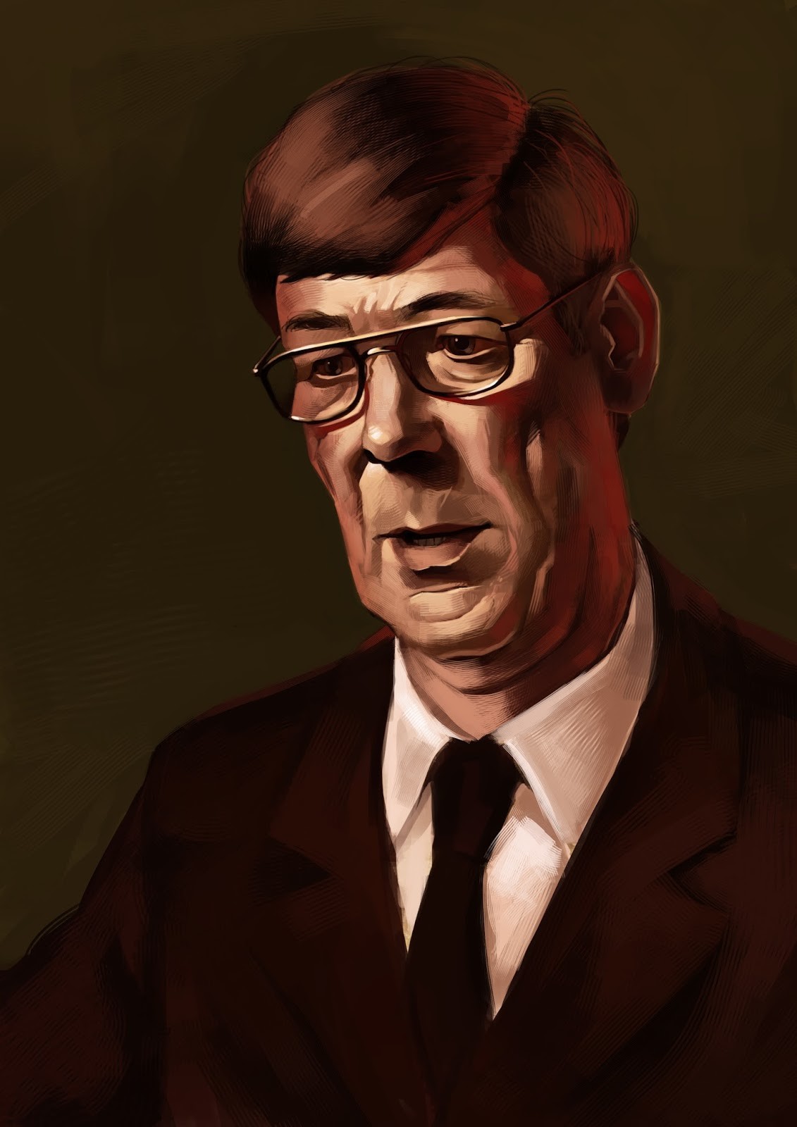 ArtStation - Portrait white man