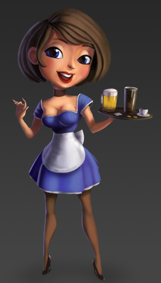 ArtStation - Waitress