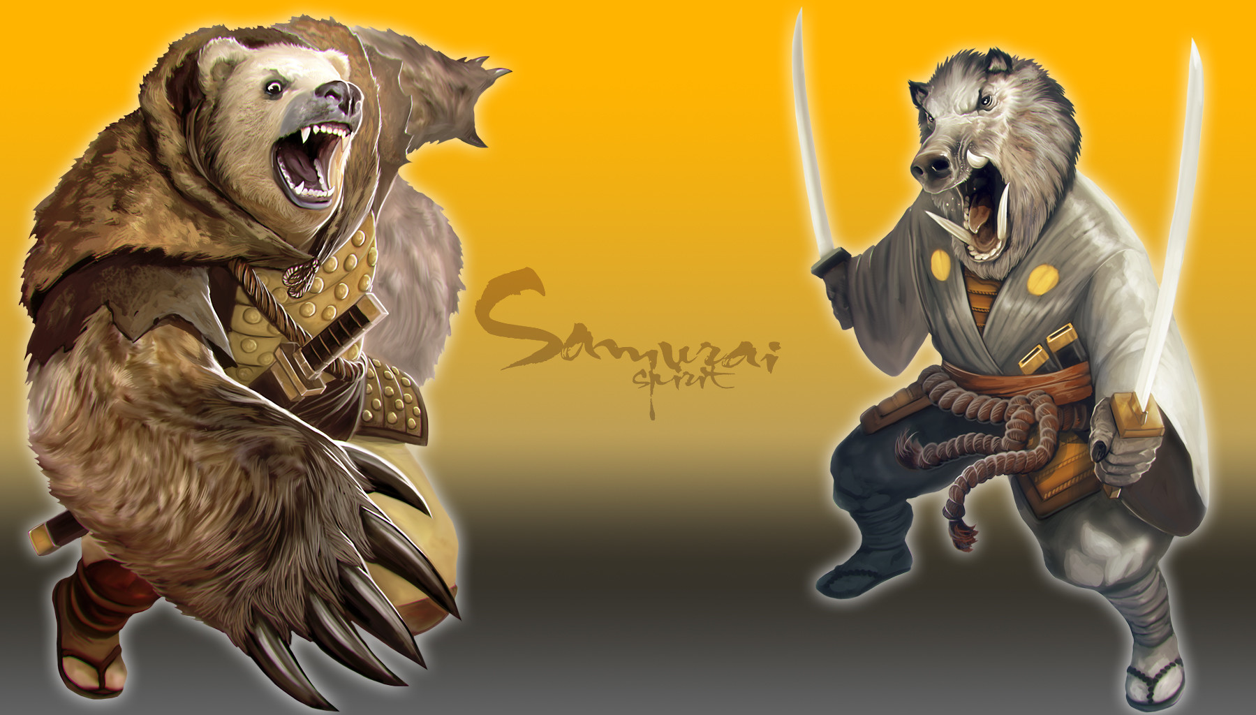 ArtStation - Beasts - Samurai Spirit