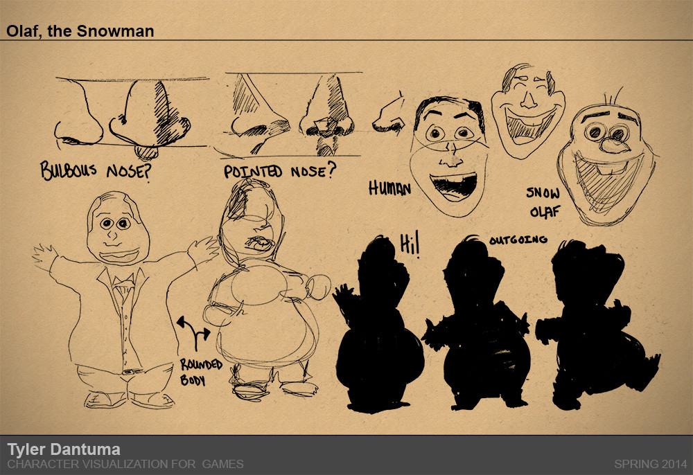 Tyler Dantuma - Frozen Zombie Characters