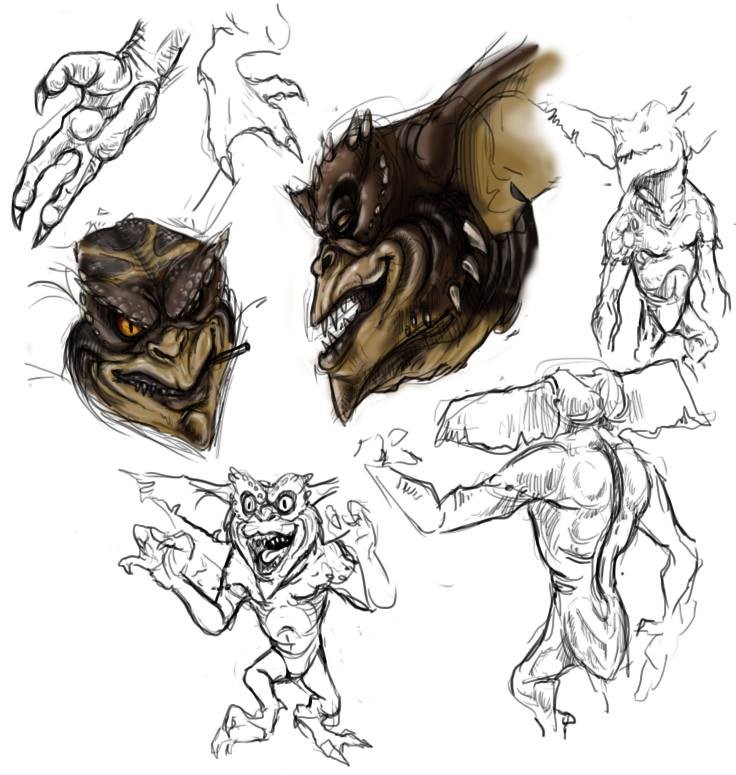 gremlins artstation